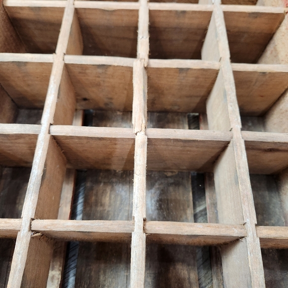 Coke | Accents | Vintage Enjoy Coca Cola Wood Devided 24 Bottle Crate ...